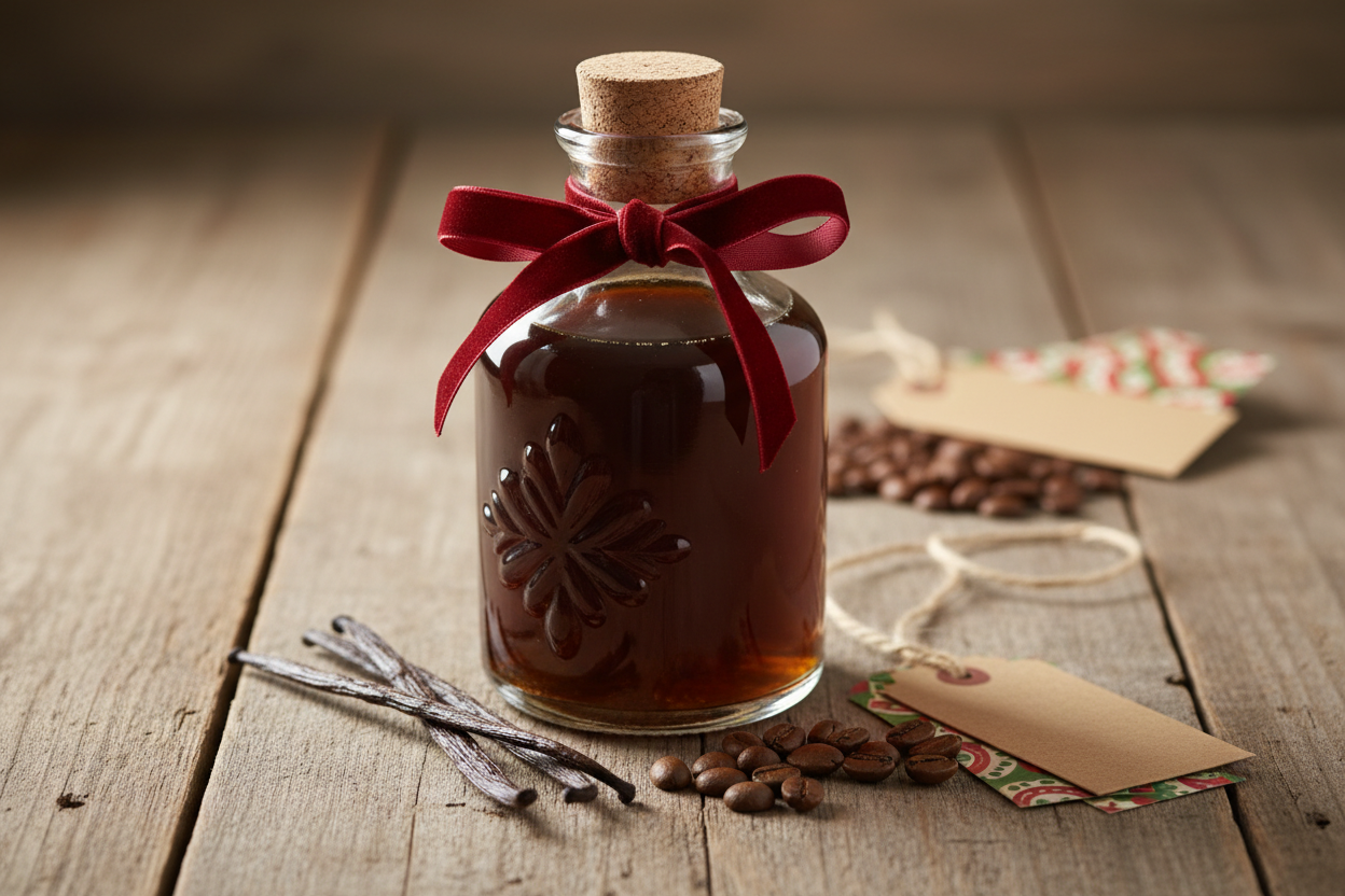 Homemade Vanilla Kahlúa – A Holiday Gift Made with Dadora Vanilla